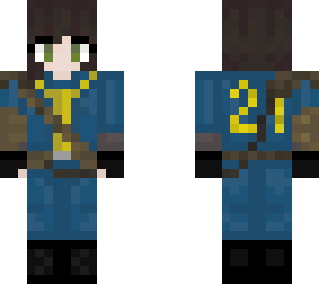 Fallout Dweller Vault 21 | Minecraft Skin