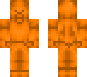 Orange Steve | Minecraft Skin