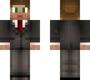 steve in a suit | Minecraft Skins