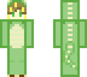 dinosaur girl | Minecraft Skins