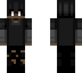 Black is grief- Colors as humans | Minecraft Skin