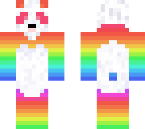 rainbow panda | Minecraft Skin