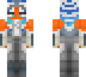 Ahsoka Tano white robes | Minecraft Skin