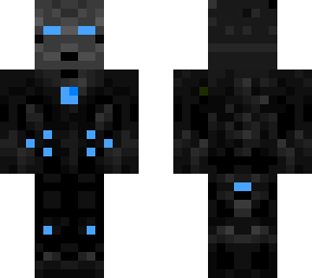 Coal Man | Minecraft Skin