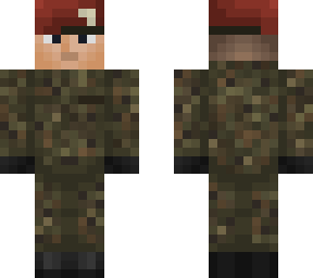 German Armed Forces - "Bundeswehr" - Field Dress - Maroon Beret ...