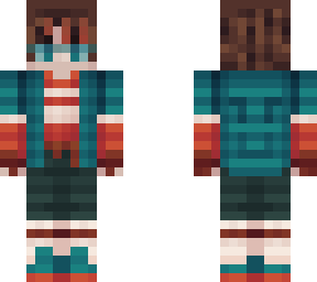 JackCas Tomeroo Tournaments Cyan Team | Minecraft Skin