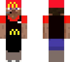 McDonalds Steve Minecraft | Minecraft Skin
