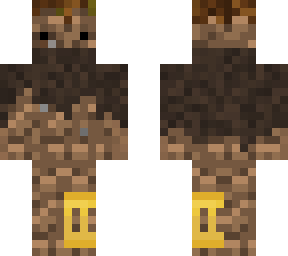 Podzy the Podzol Block | Minecraft Skin