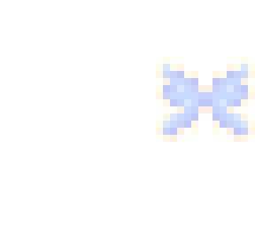 Wings - Light Yellow & Blue Flutter Wings | Minecraft Skin