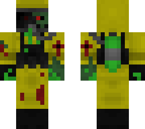 Acid Spitter Zombie | Minecraft Skin