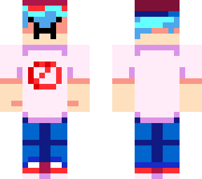 fnf boyfriend | Minecraft Skins