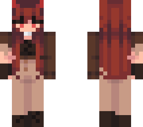 broken and bloody // oc | Minecraft Skin