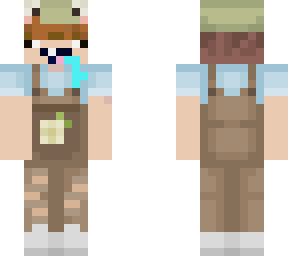 Farmer frog derpy baby | Minecraft Skin