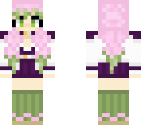 kanroji mitsuri | Minecraft Skins