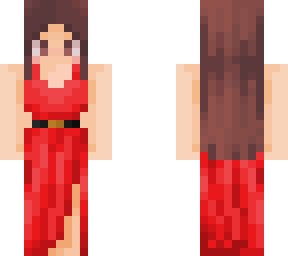 Red Dress | Minecraft Skin