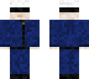 saturo gojo | Minecraft Skin