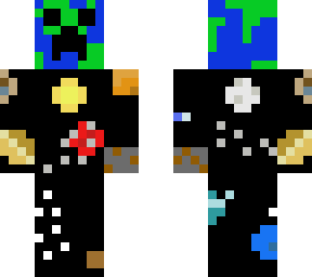 Space Creeper | Minecraft Skin