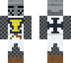 Crusader Of The Holy Grail Version3 | Minecraft Skin