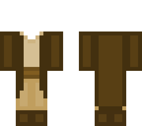 Jedi Robes (Base/Template) | Minecraft Skin