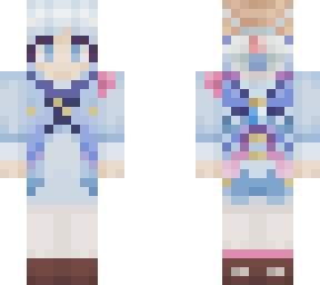 Kamisato Ayaka | Minecraft Skin