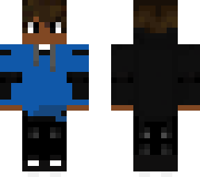 blue hoodie | Minecraft Skins