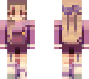 periwinkle plum ; rce | Minecraft Skin