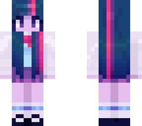 Twilight Sparkle - My Little Pony MEICHI16 SKIN | Minecraft Skin