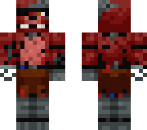 withered foxy | Minecraft Skins