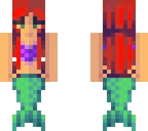 -Ariel|Mermay Special- | Minecraft Skin