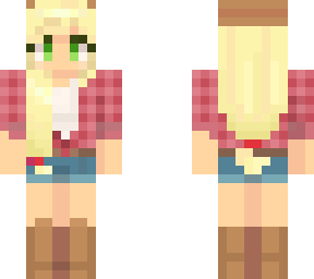 Applejack - My Little Pony MEICHI16 SKIN | Minecraft Skin