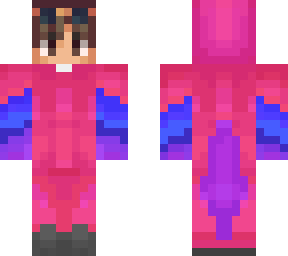 Chair (magenta macaws) | Minecraft Skin