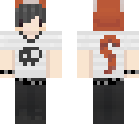 red emo boy | Minecraft Skins