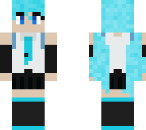 hastune miku | Minecraft Skins