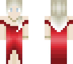 Lenay Red Dress | Minecraft Skin