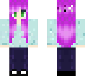 purple elf | Minecraft Skins