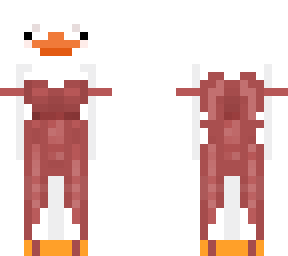Rosey Dress Goose | Minecraft Skin