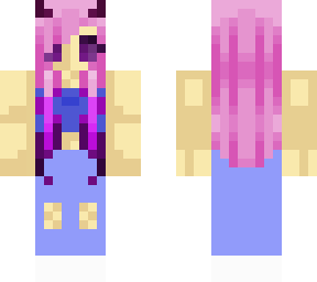 taunti demon version remake | Minecraft Skin