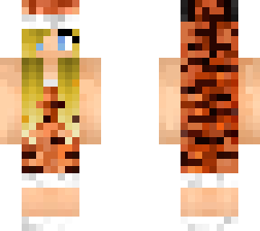 Tiger Girl April | Minecraft Skin