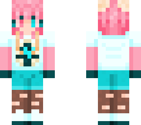 Warden Human Hybrid Skin | Minecraft Skin