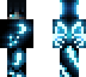 neon blue | Minecraft Skins