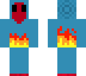 fire and ice | Minecraft Skins