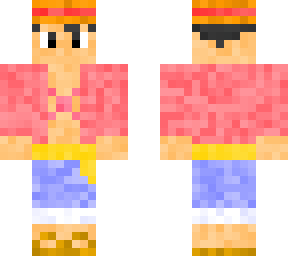 Luffy Post Time Skip | Minecraft Skin