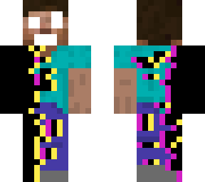Pibby Corrupted Steve | Minecraft Skin