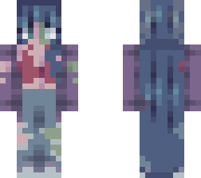 half zombie | Minecraft Skins