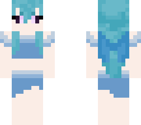 Lora the laviathyn | Minecraft Skin