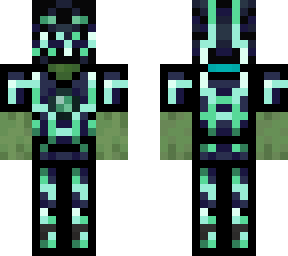 Skyblock Furfsky Reaper Armor | Minecraft Skin