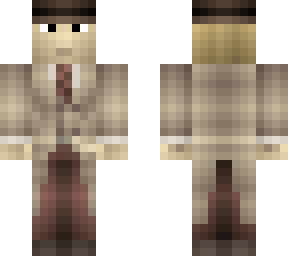 The Mysterious Stranger | Minecraft Skin