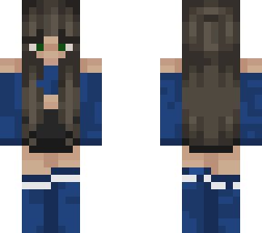 ~Slay + Blue~ | Minecraft Skin