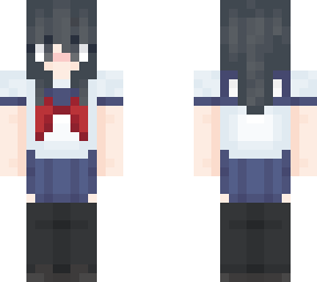 Ayano Aishi - Yandere Simulador | Minecraft Skin