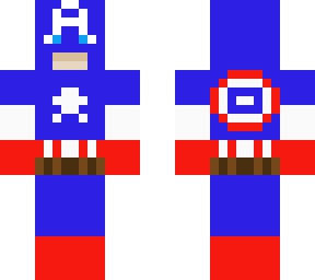 captain america | Minecraft Skins